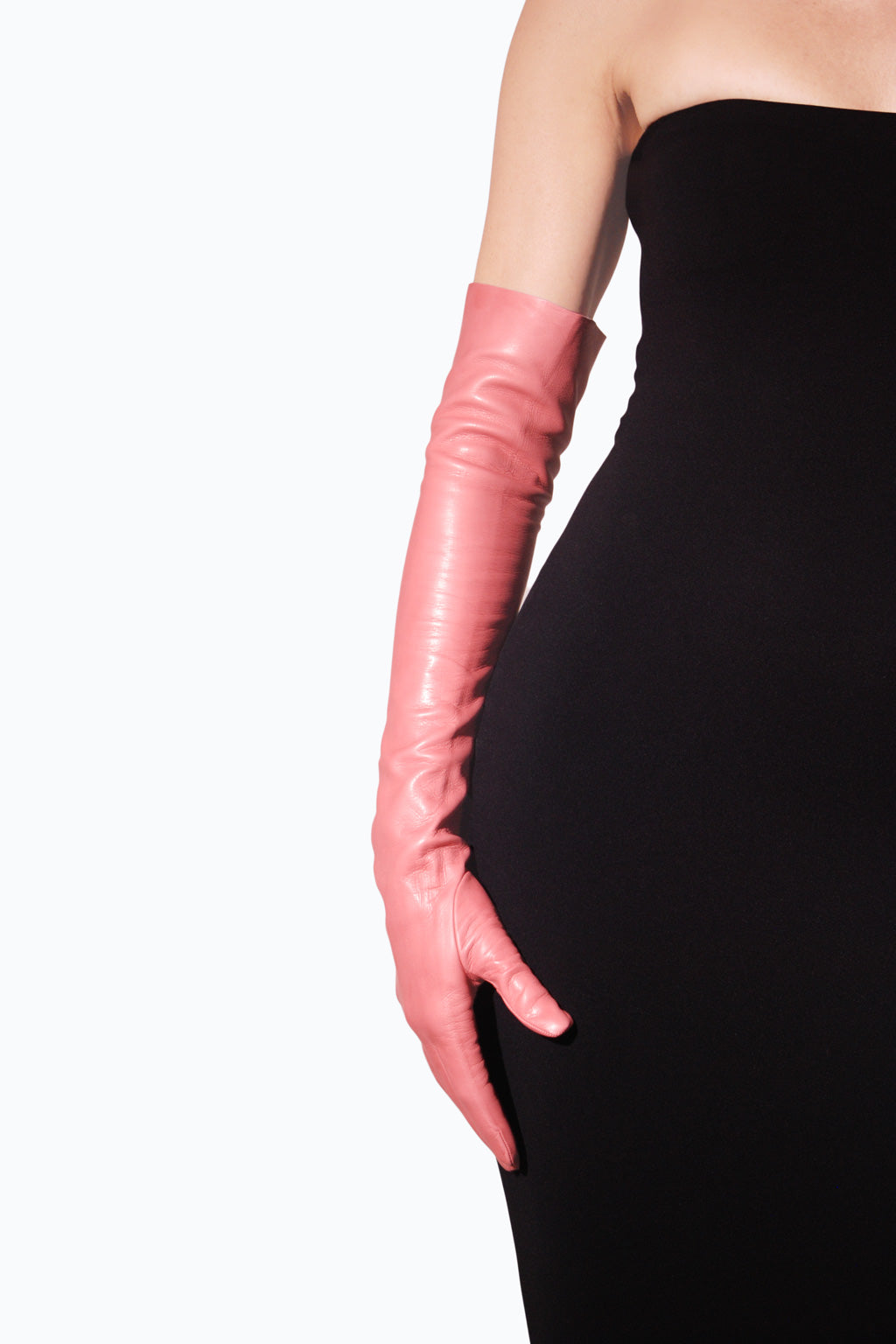ELEGANT LONG LEATHER GLOVES – Ines Gloves